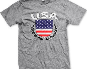 American flag shirt | Etsy