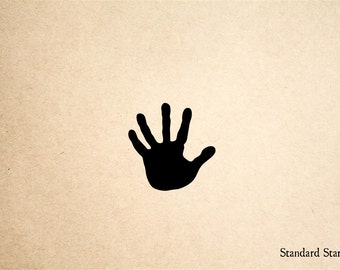 Handprint stamp | Etsy