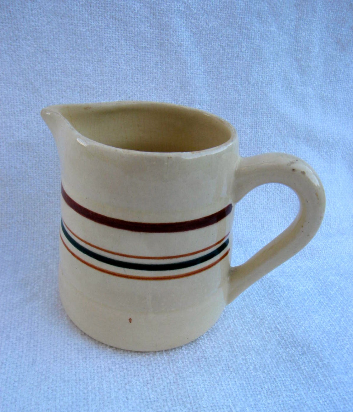 Vintage Serving Jug, Milk Jug, Custard Jug, GIEN, Glazed earthenware ...