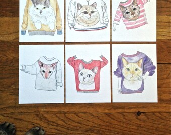 Grumpy cat sweater | Etsy