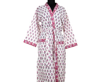 Cotton dressing gown | Etsy