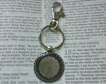 Mustard Seed Keychain Christian Key Ring Faith by MinsBoutique