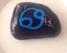 Unique cancer rock art related items | Etsy