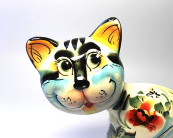 Tall cat statue | Etsy