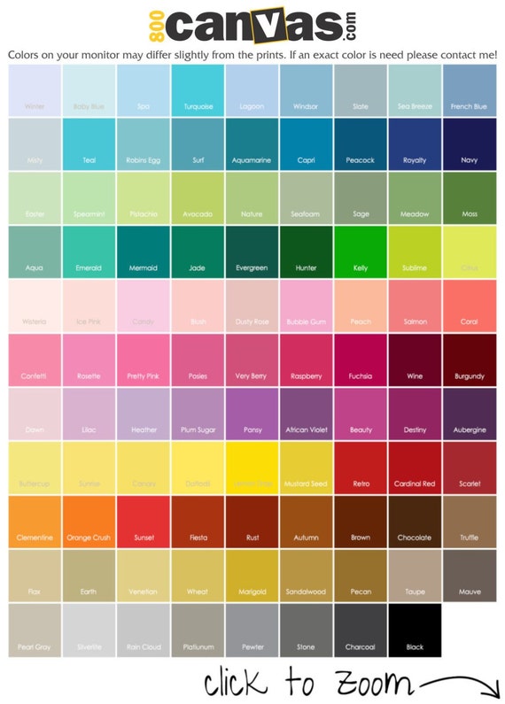 Custom Color Change by 800Canvas on Etsy