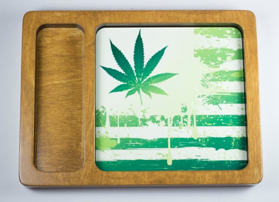United Weed Stand Weed Rolling Tray Black Option by myrollingtray