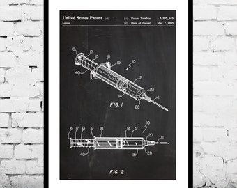 Syringe patent | Etsy