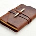 Personalized leather notebook Leather journal book gifts for