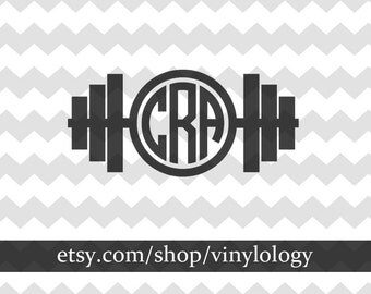Weight lifting decal | Etsy