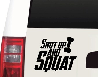 Squat stickers | Etsy