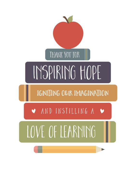 Teacher Appreciation Wall Poster