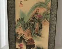 Unique scroll painting related items | Etsy