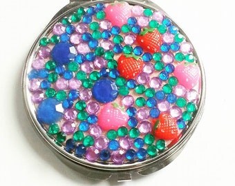Bling compact mirror | Etsy