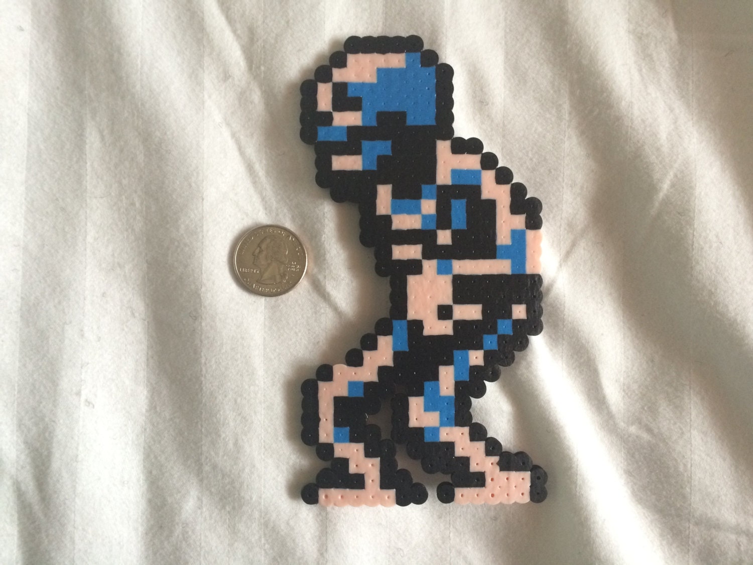 Perler Beads: Skeleton from Castlevania. by TheOttoZone on Etsy