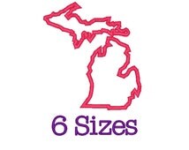 Popular items for michigan embroidery on Etsy