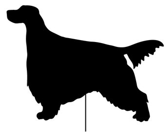 Setter silhouette | Etsy