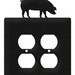 Pig Hog Piggy Light Switch Double Plate Cover