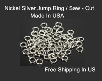 Genuine Solid Copper jump ring 20ga wire o/d 5mm by COPPERWIREUSA