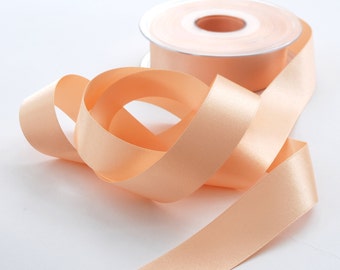 Peach ribbon | Etsy