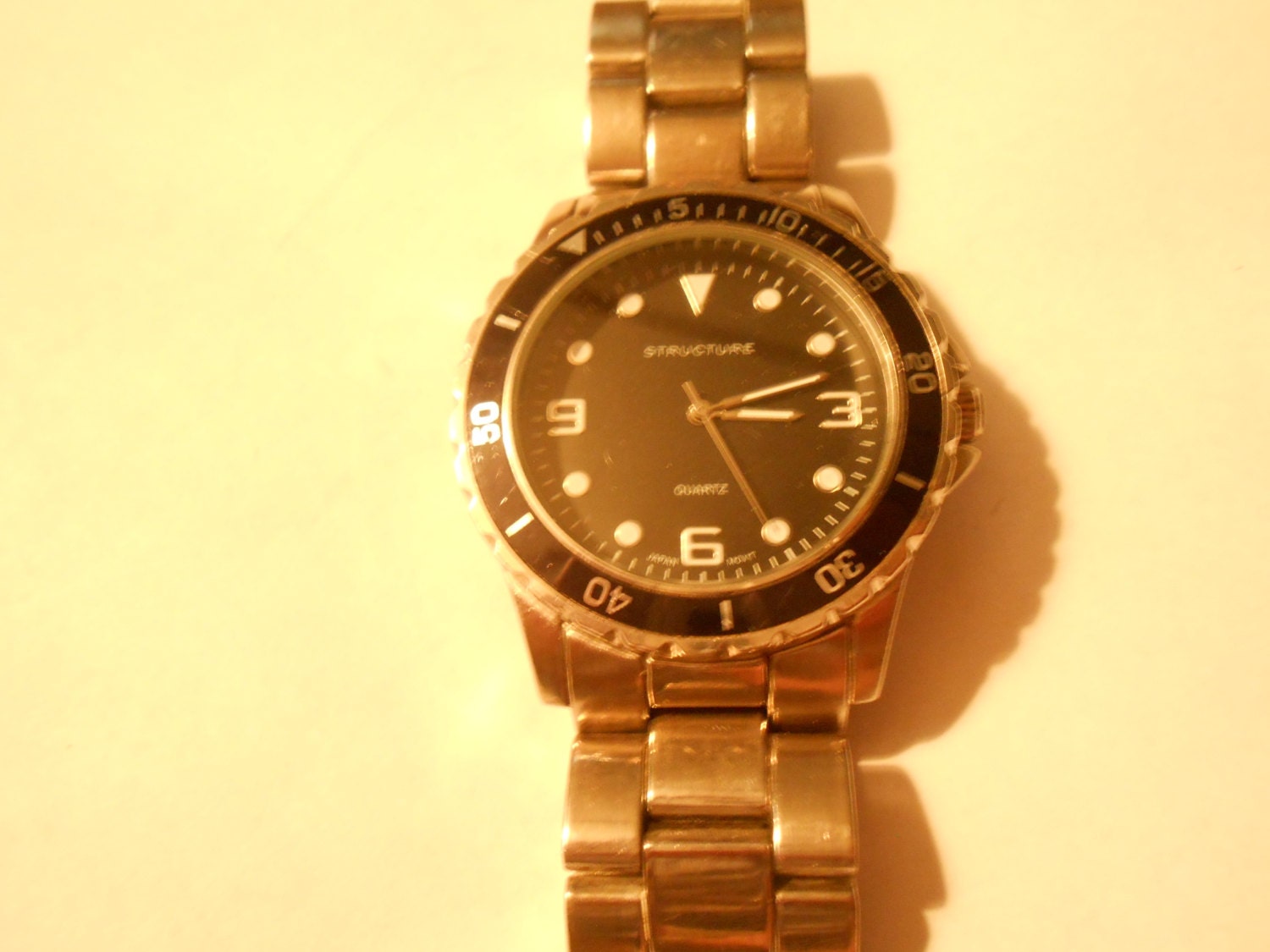 large mens structure watch