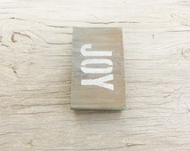 Popular items for wooden joy sign on Etsy