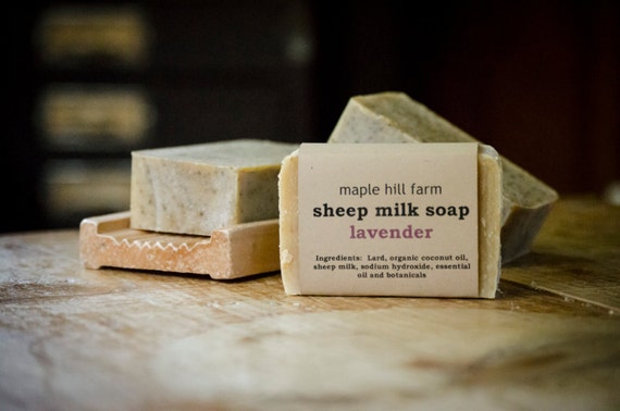 Sheep Milk Soap by MapleHillFarmWI on Etsy