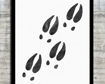 Unique moose tracks related items | Etsy