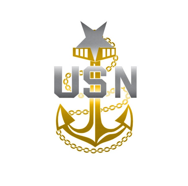 Color US Navy Senior Chief Petty Officer Rank Insignia by PaZaBri