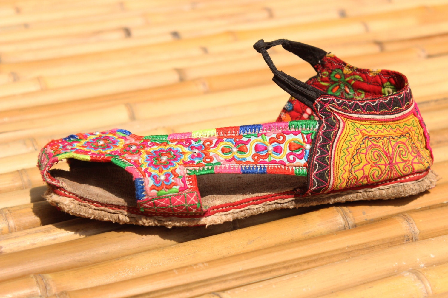 Stunning Vintage Hmong Handmade Sandals – Haute Juice