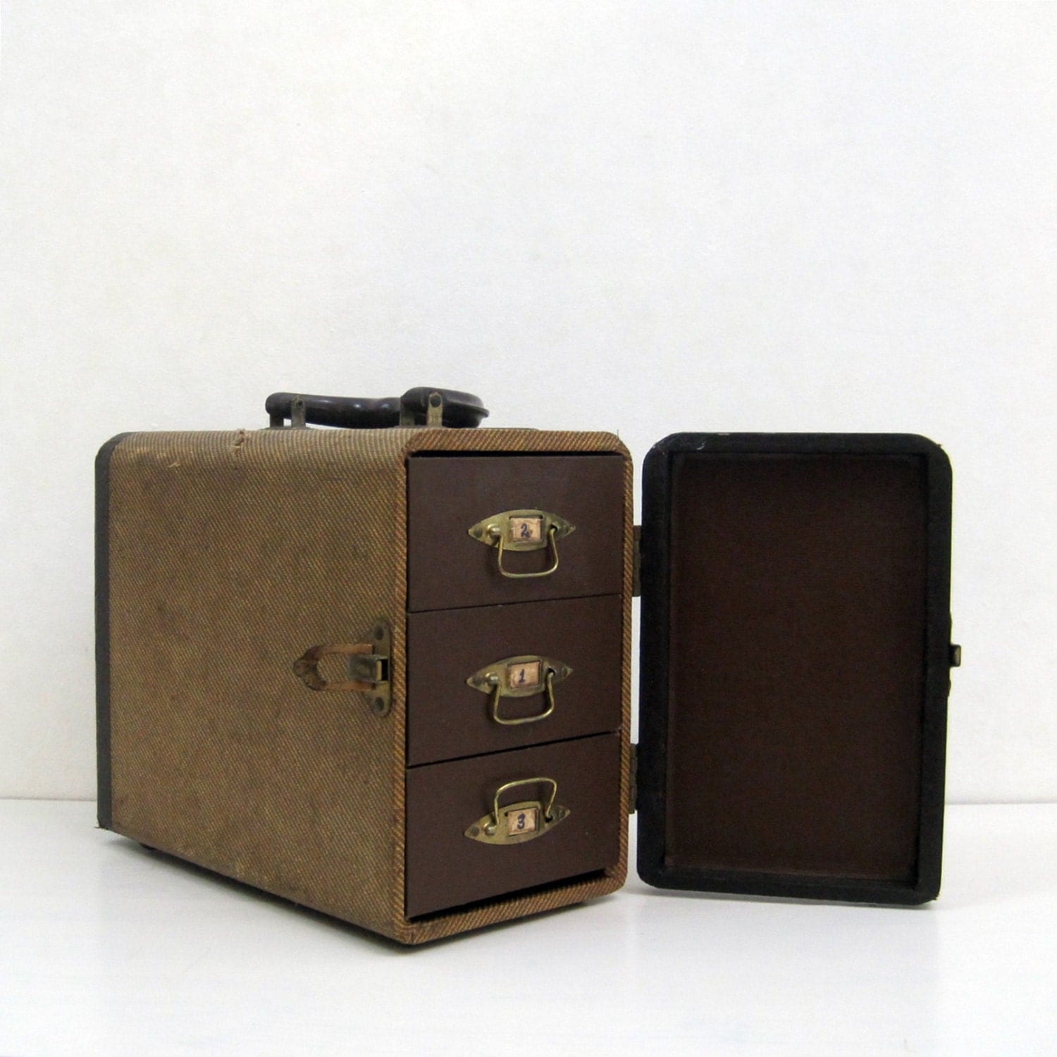 Vintage Baja Slide File 3 Drawer Case Storage Portable – Haute Juice