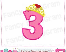 Unique number with crown related items | Etsy