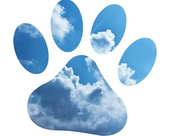 Paw print transfer | Etsy