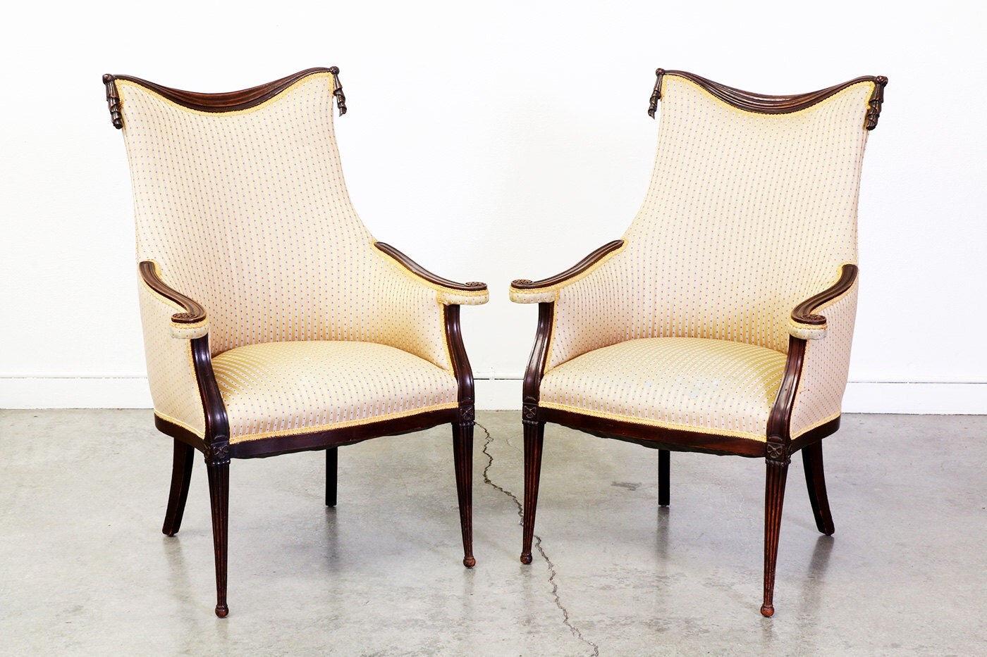 Hollywood Regency Club Chairs – Haute Juice