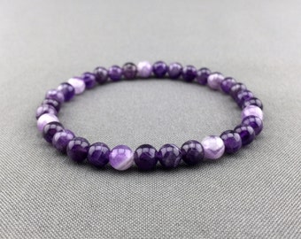 Mens stone bracelet | Etsy