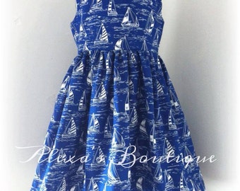 Sailboat dress | Etsy