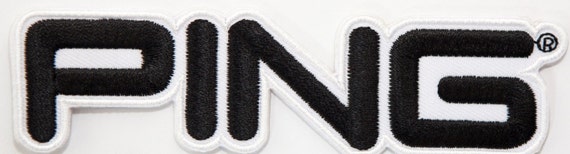 PING Golf Patch 5 Embroidered Iron on Badge Applique