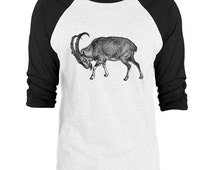 Unique goat tee related items | Etsy