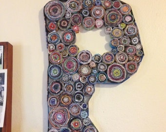 Recycled letters | Etsy