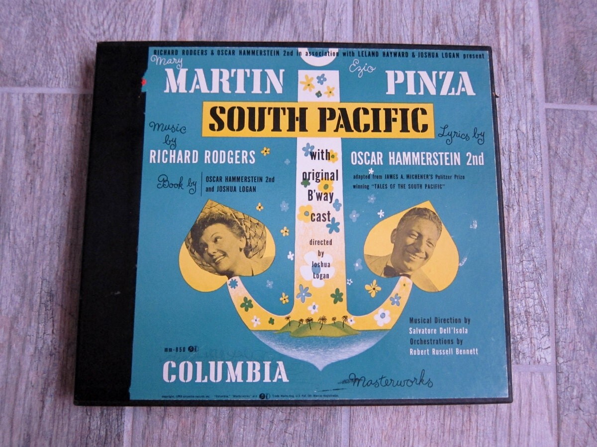 South Pacific Record Album 1949 Columbia Masterworks mm-850