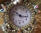 Items similar to Jewelry clock on Etsy