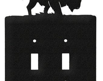 Claddagh Irish Celtic Light Switch Double Plate Cover