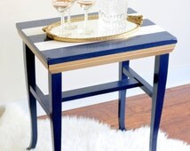 Popular items for navy blue table on Etsy