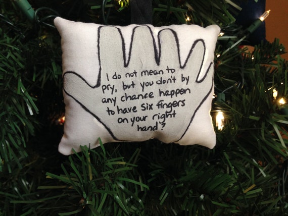 Princess Bride Six-Fingered Man Christmas by HollyAndHerHobbies