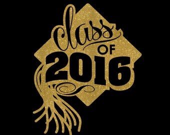 Graduation cap decal | Etsy