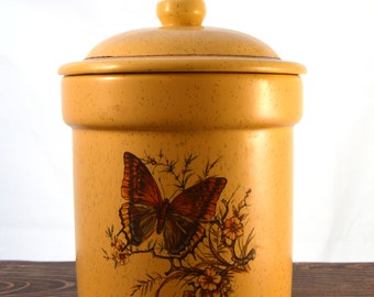 Butterfly canister | Etsy