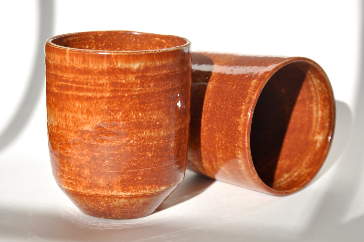 Handless Teabowls/Mugs Unique Coffee Mug Handmade Ceramic