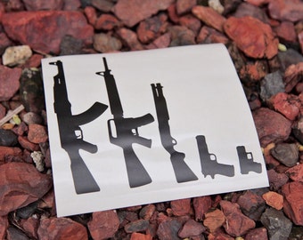 Ar 15 vinyl decal | Etsy