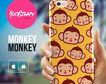 Monkey phone case | Etsy
