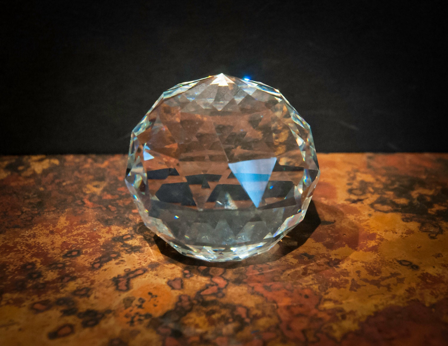 Sparkling Crystal Paperweight