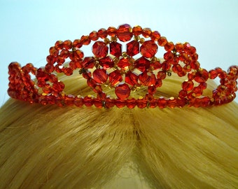 Wire wrap tiara | Etsy